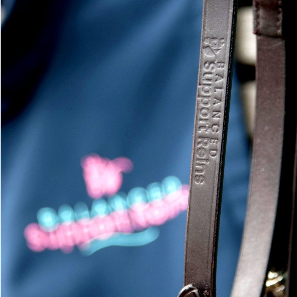 Full Rubber Horse Reins - Balanced Support Reins® – BalancedSupportReins®